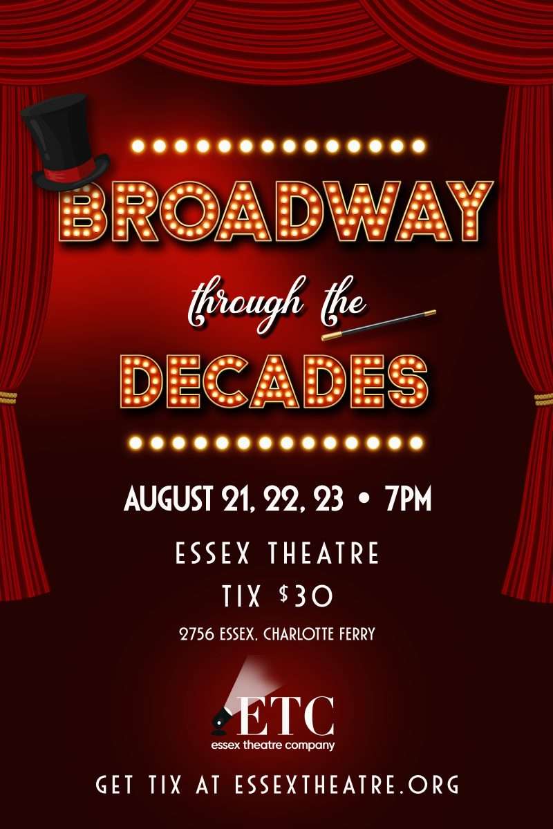Essex Theatre Company’s "Broadway Through The Decades" | Adirondack ...